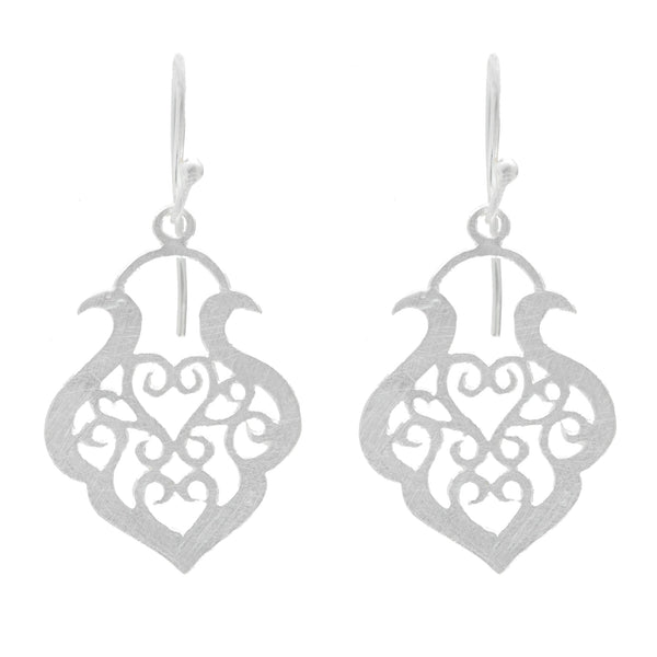 Silver Medina earrings – Rubyteva Design